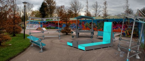 A Solar-Powered, Outdoor DJ Booth and Interactive Dance Floor for ...