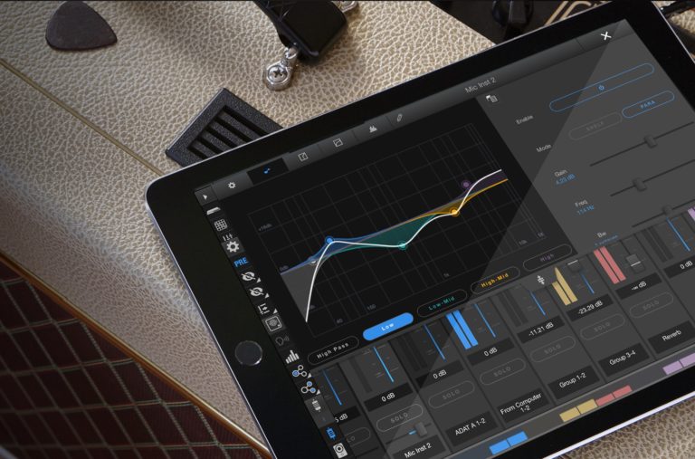 The mixing powers in MOTU audio interfaces are now on iOS, Android ...