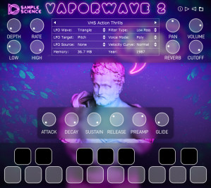 This vaporwave synth was made with a VHS tape deck - and it's ...