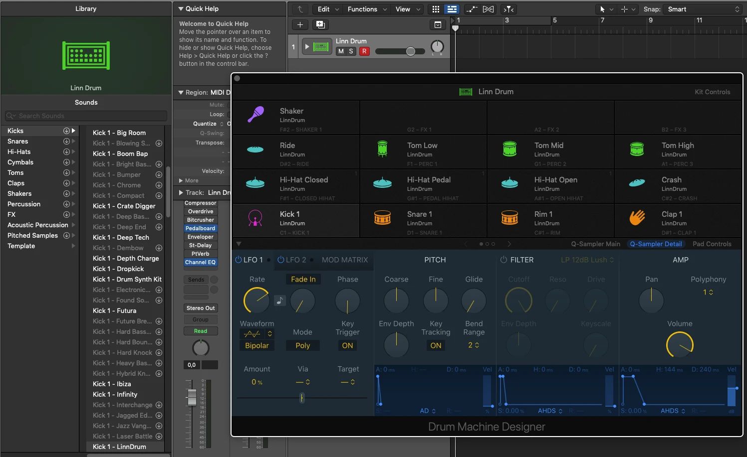 Logic 10 5 s New Drum Machines And Step Sequencer Are Terrific Here s Logic 10 5 s New Drum Machines And Step Sequencer Are Terrific Here s