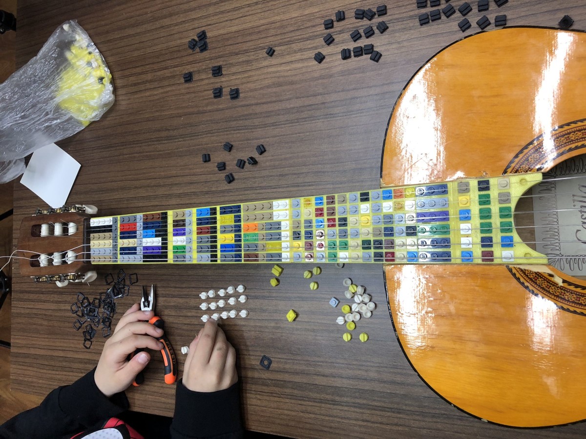 Instrumental inventions, from LEGO microtonal guitar to deconstructed ...