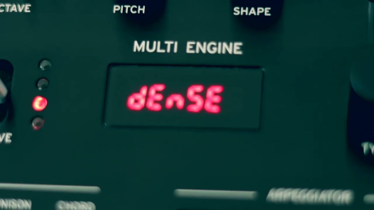 Sinevibes DENSE for KORG is here: four lush drifting oscillators - CDM Create Digital Music