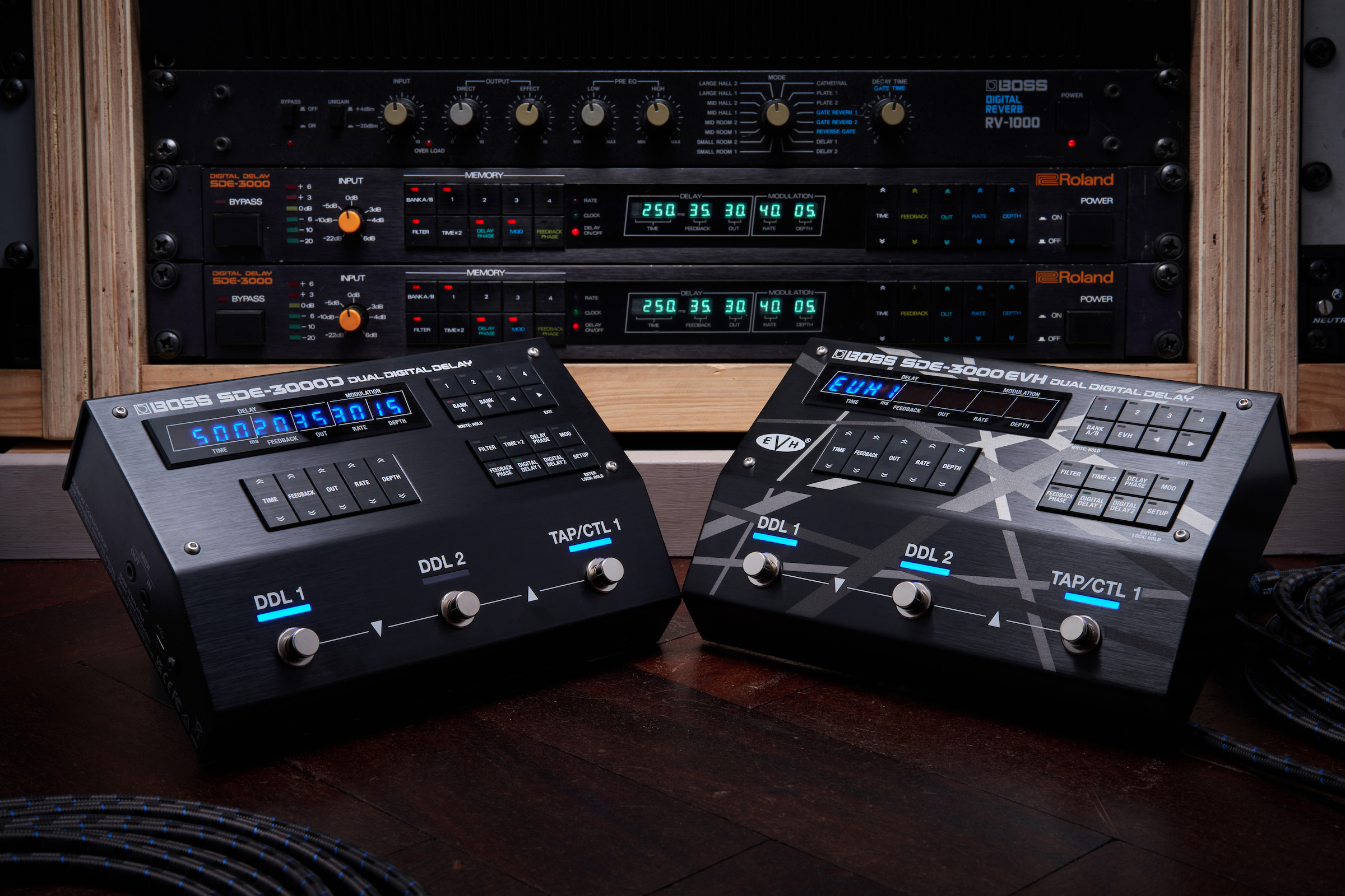 Boss reinvents the SDE-3000 Digital Delay rack unit as two feature ...