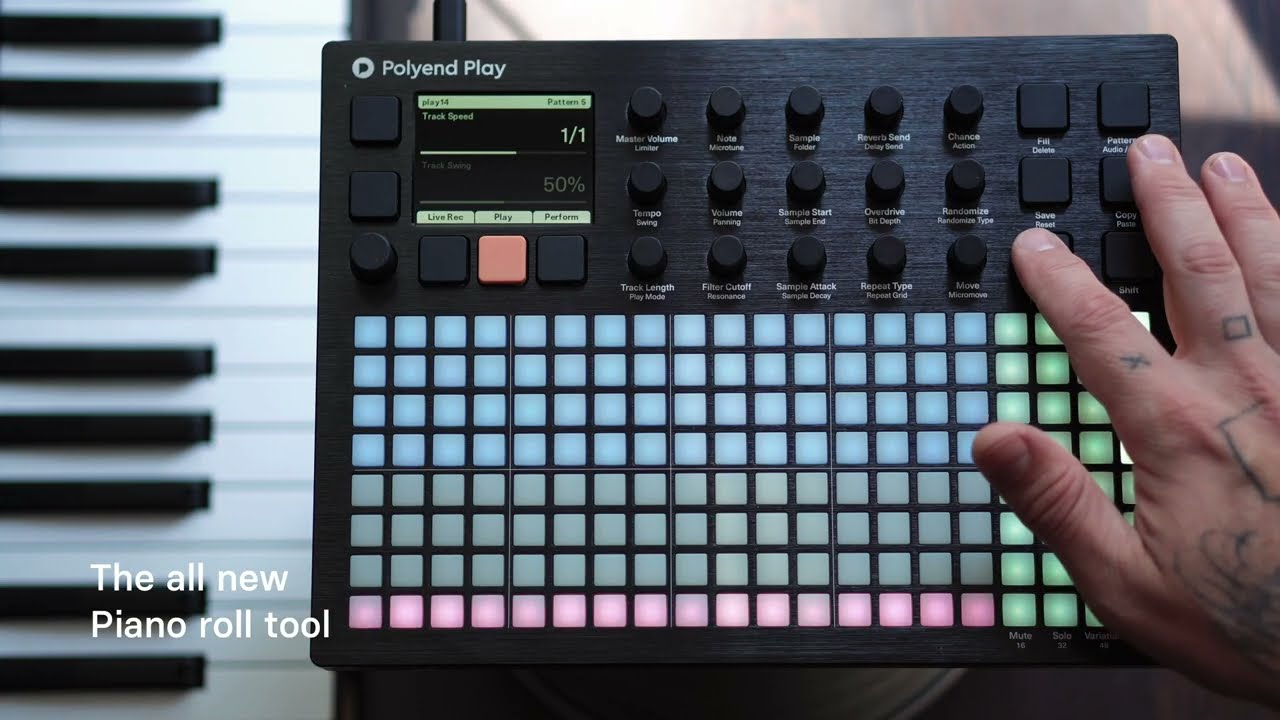 Polyend Play 1.4 adds Piano Roll plus more melodic and harmonic ...
