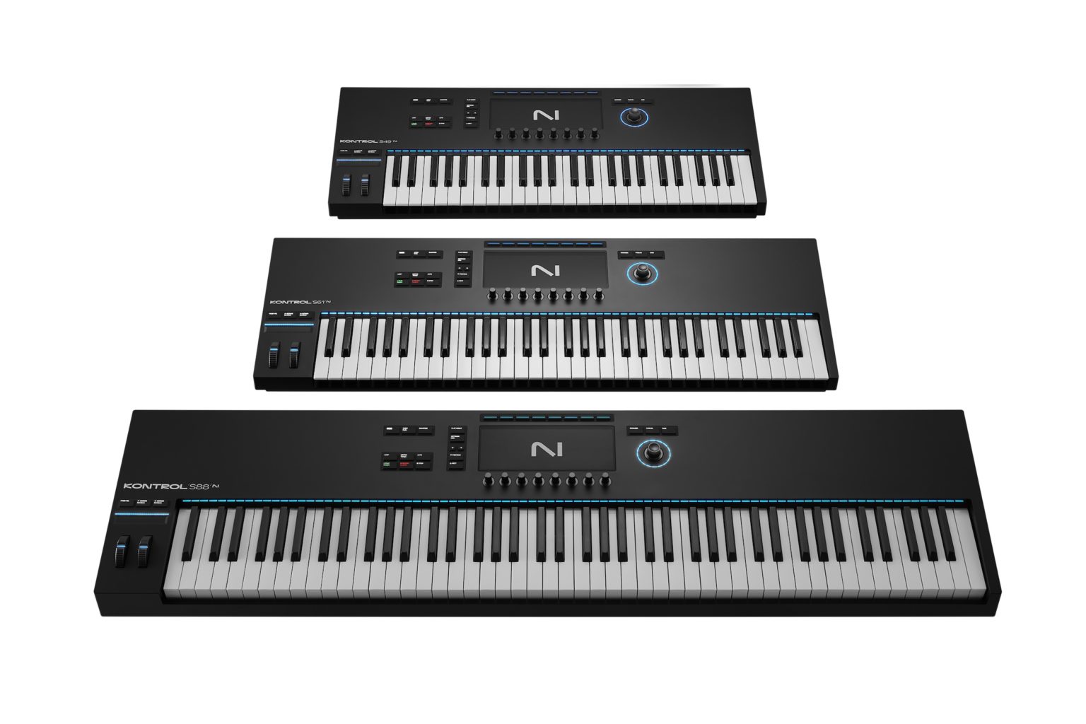 NI has new Kontrol S-Series MK3 keyboards with polyphonic aftertouch ...