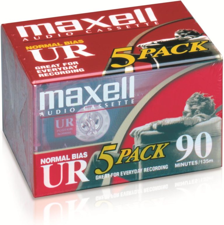 Maxell would like you to know that they still make audio cassette tapes ...