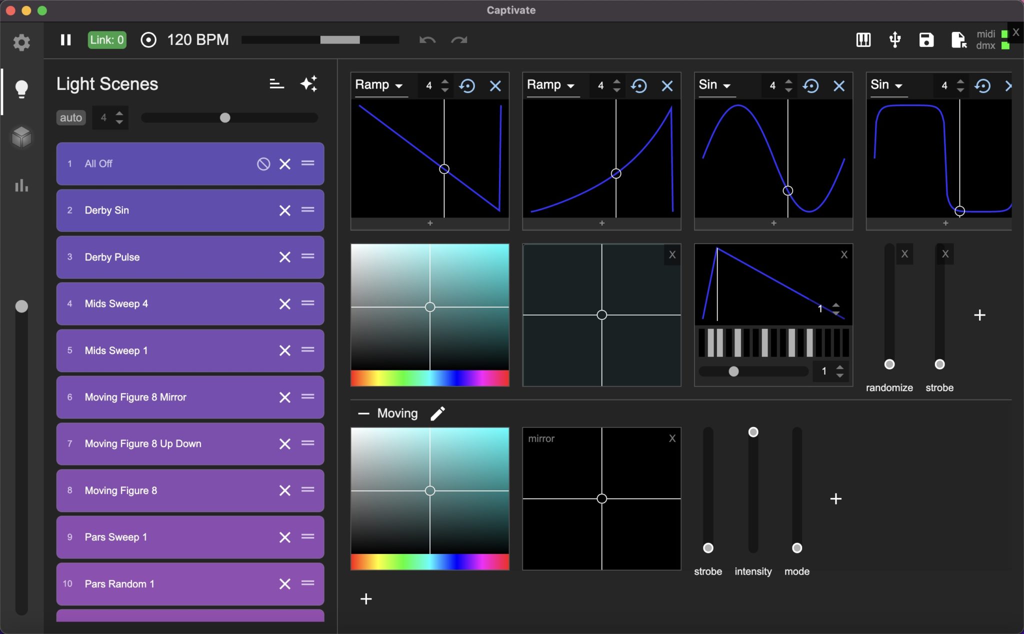 Captivate is a free, open source visual synth and DMX lighting tool ...