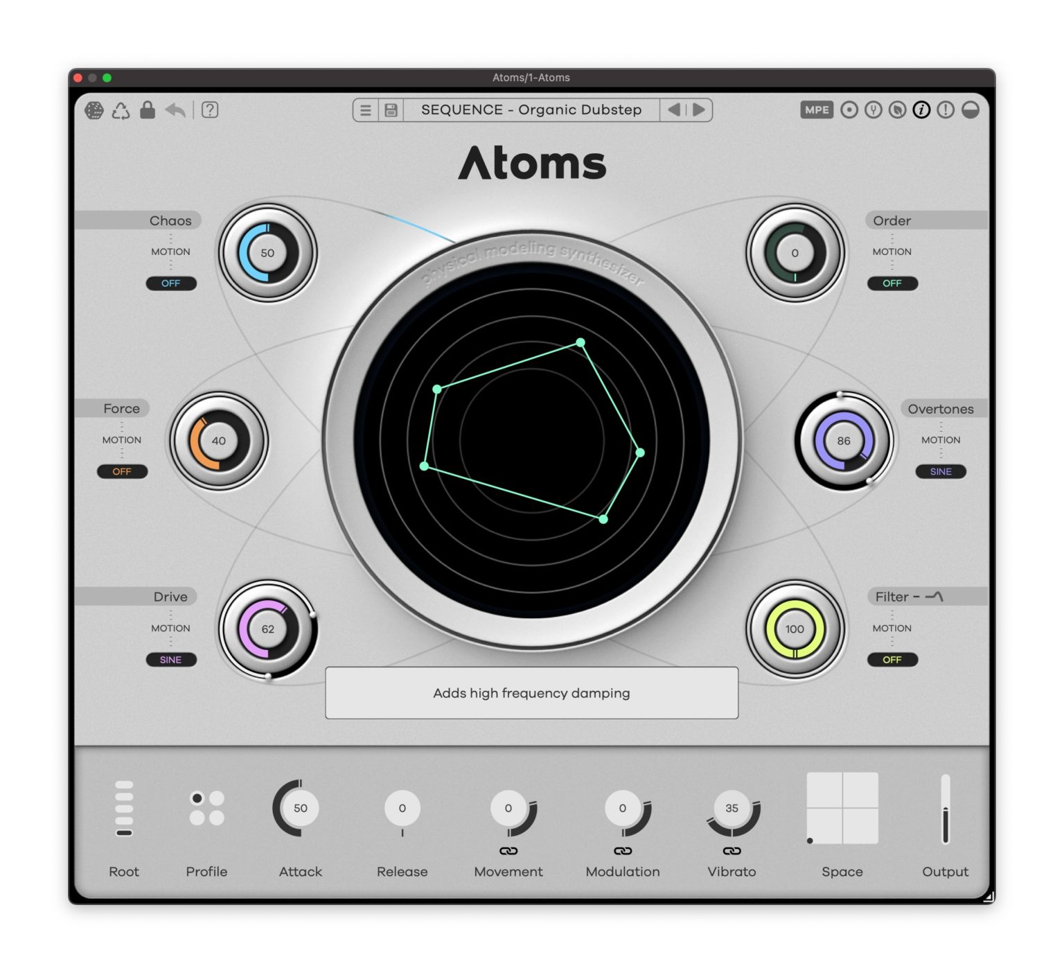 Baby Audio's Atoms mass-spring physical modeling synth, tested - CDM ...