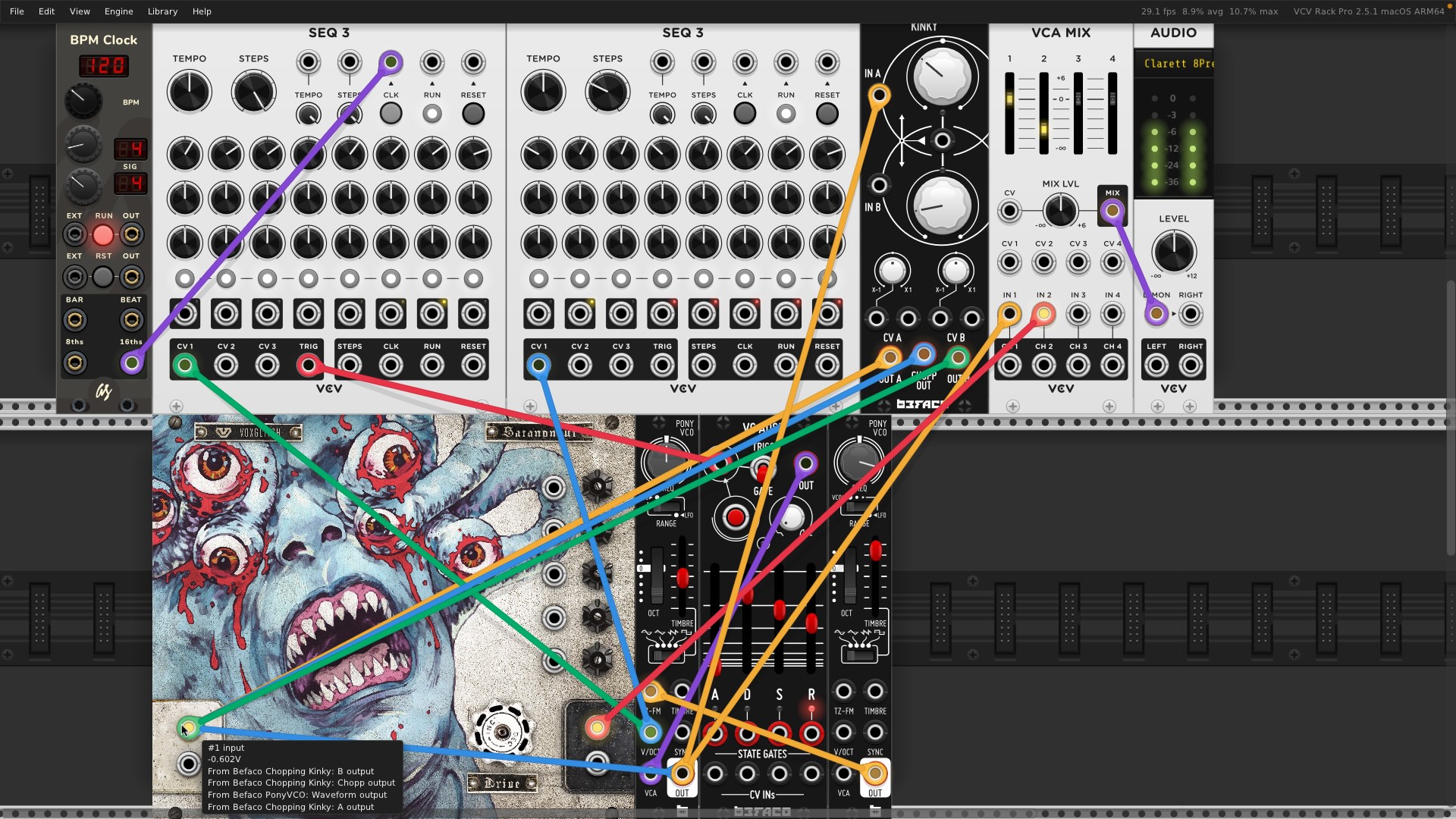 VCV Rack 2.5: powerful stackable inputs, cable color customization - CDM Create Digital Music