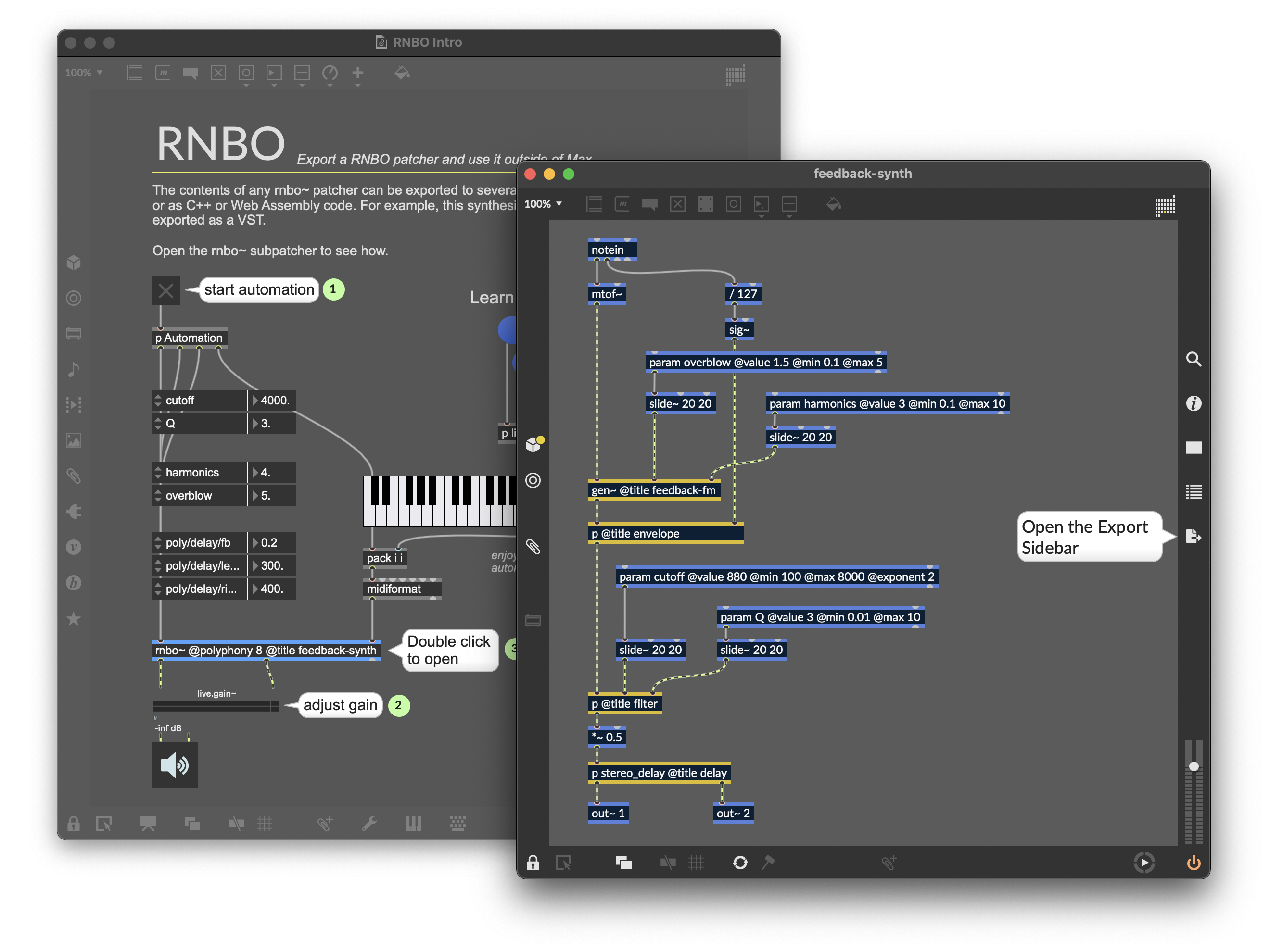 RNBO 1.3.0, now a powerful RasPi raw MIDI tool - plus, chats with Max artists - CDM Create ...