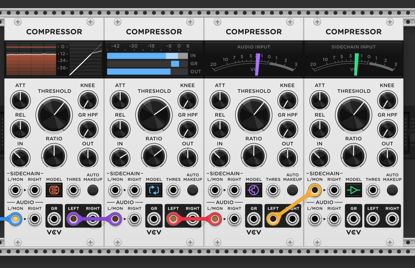 VCV's new Compressor rounds out effects modules in VCV Rack Pro - CDM ...