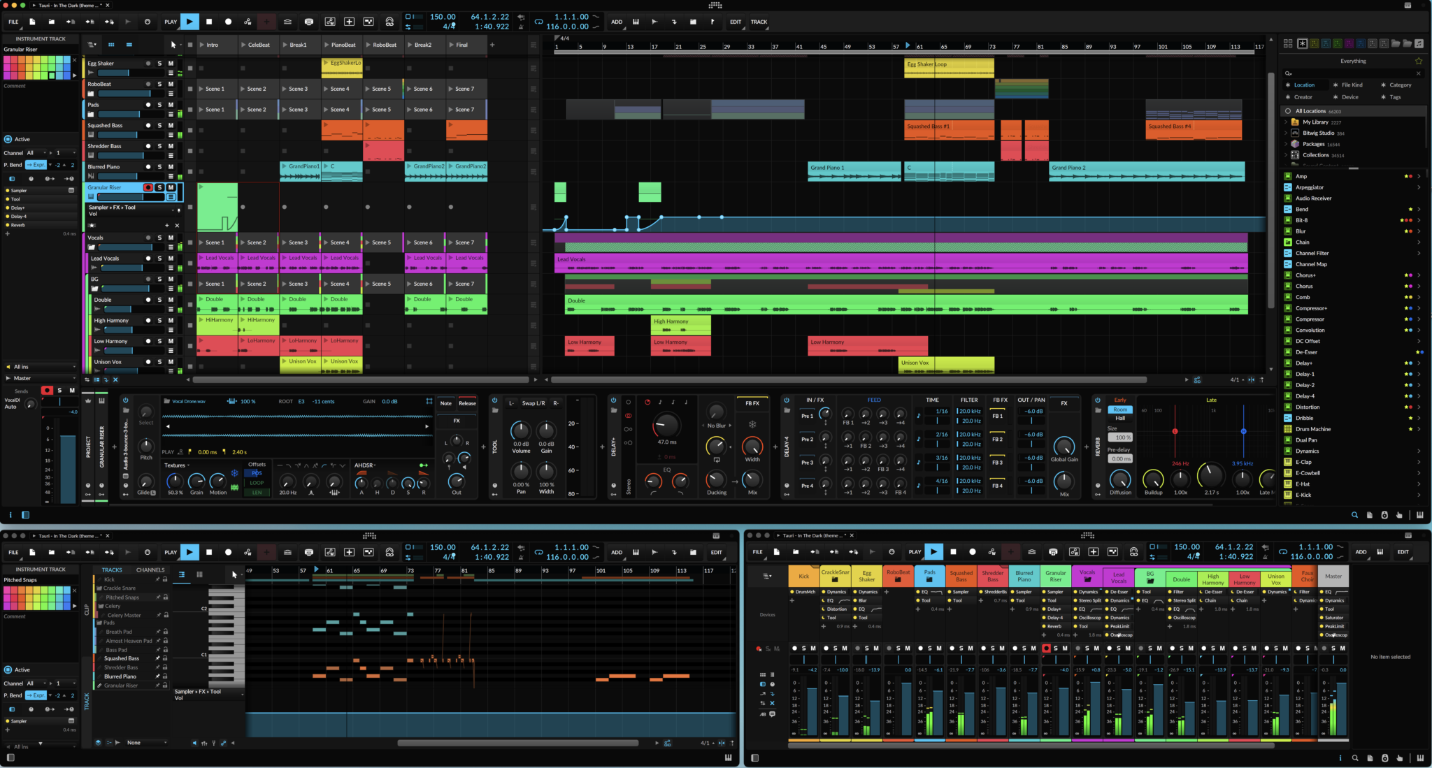 Bitwig Studio now has some gorgeous themes, thanks to user mods - CDM Create Digital Music
