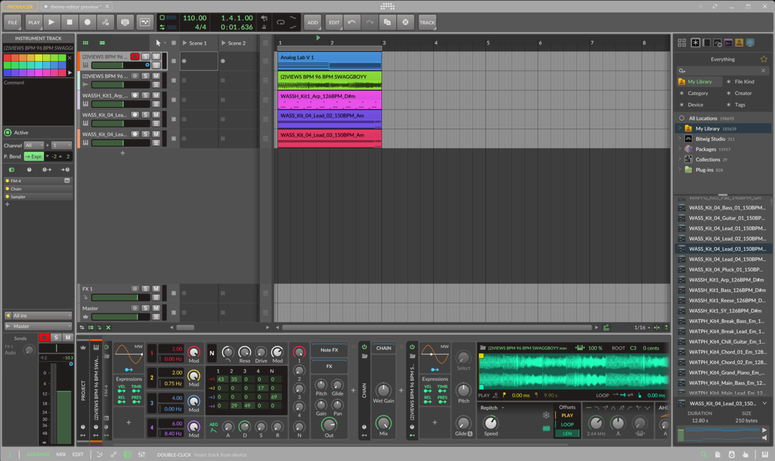 Bitwig Studio now has some gorgeous themes, thanks to user mods - CDM ...