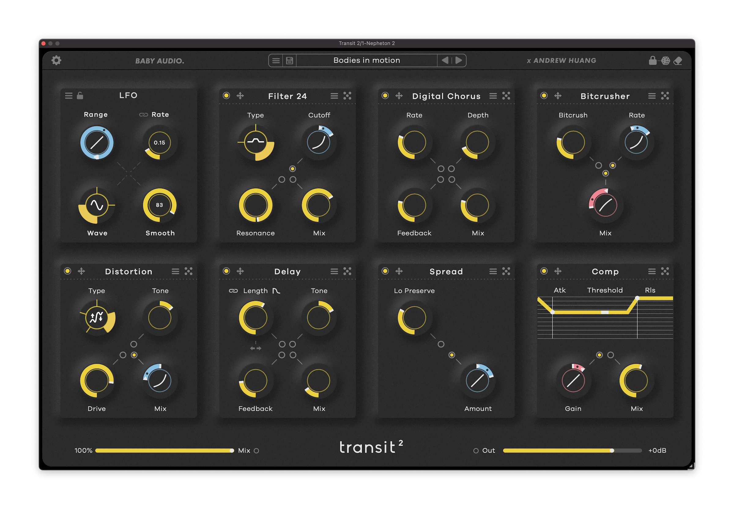 Baby Audio Transit 2 multi-effect: exclusive free presets, details ...