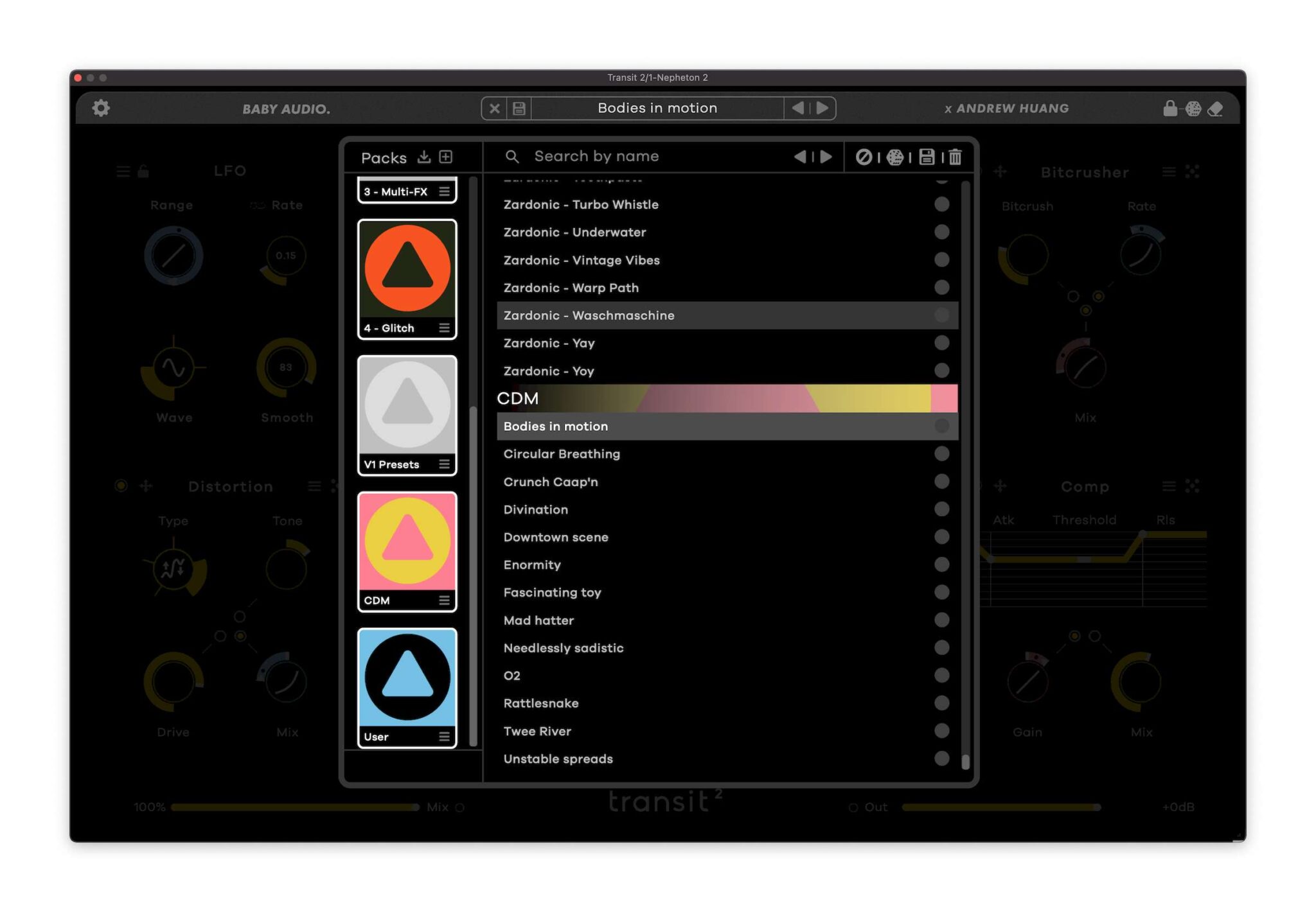 Baby Audio Transit 2 multi-effect: exclusive free presets, details ...
