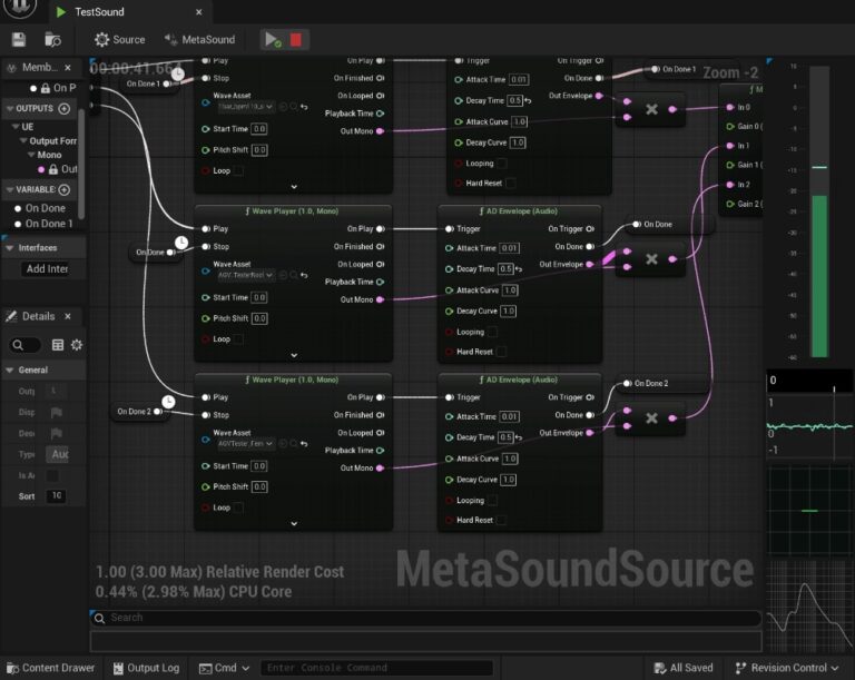 Unreal Engine 5.5 for sound: Audio Widgets, MetaSounds news - CDM ...