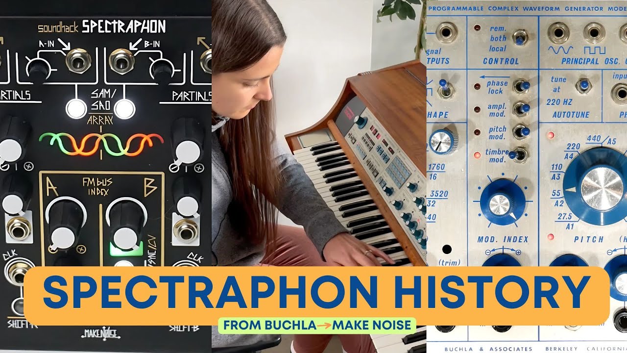 Go watch this video on Buchla, Spectraphon, and spectral animation - CDM Create Digital Music