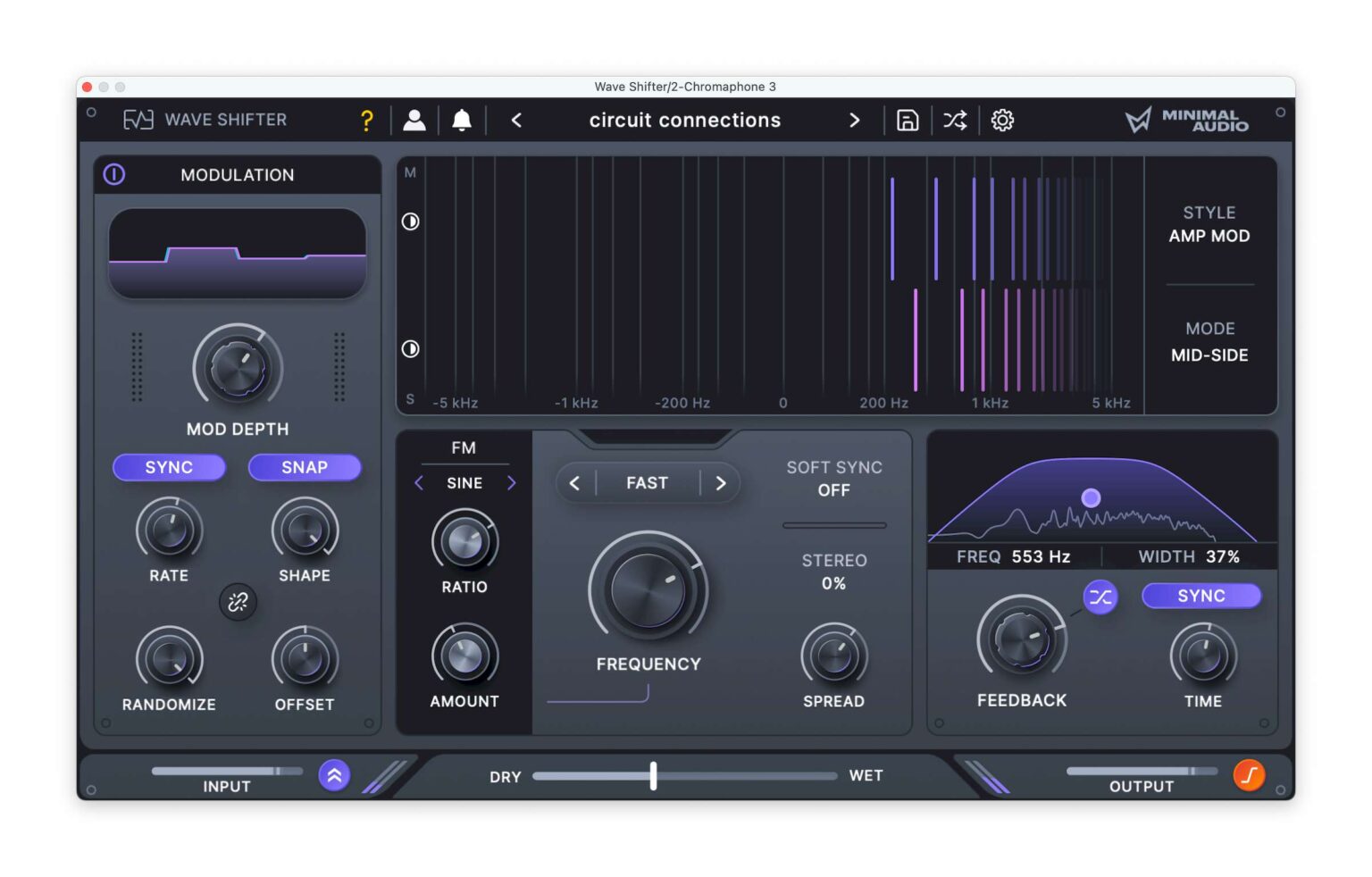 Minimal Audio Wave Shifter hands-on: warped frequency modulator effect ...