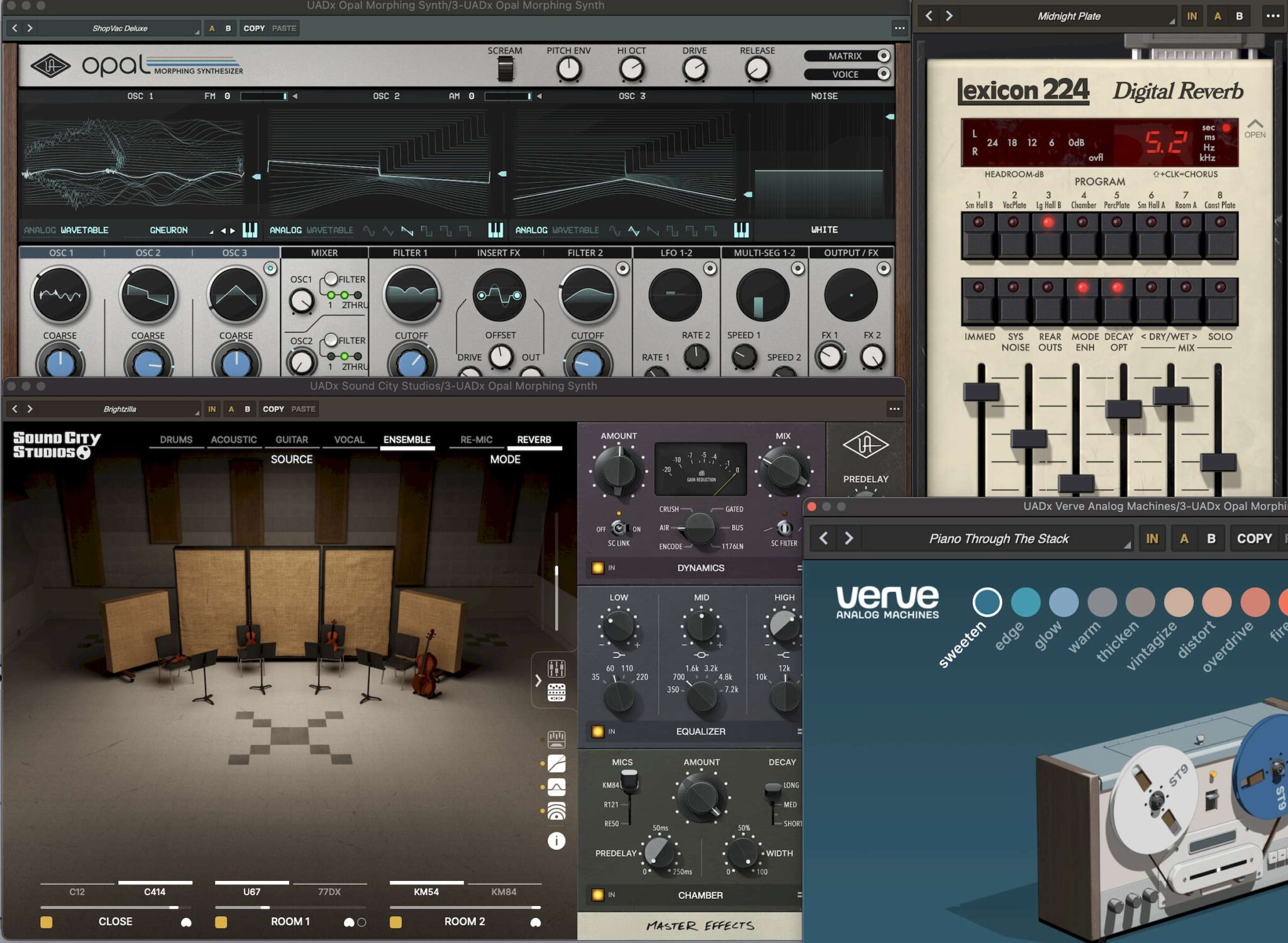 The best of Universal Audio's native plug-ins, in Spark or standalone ...