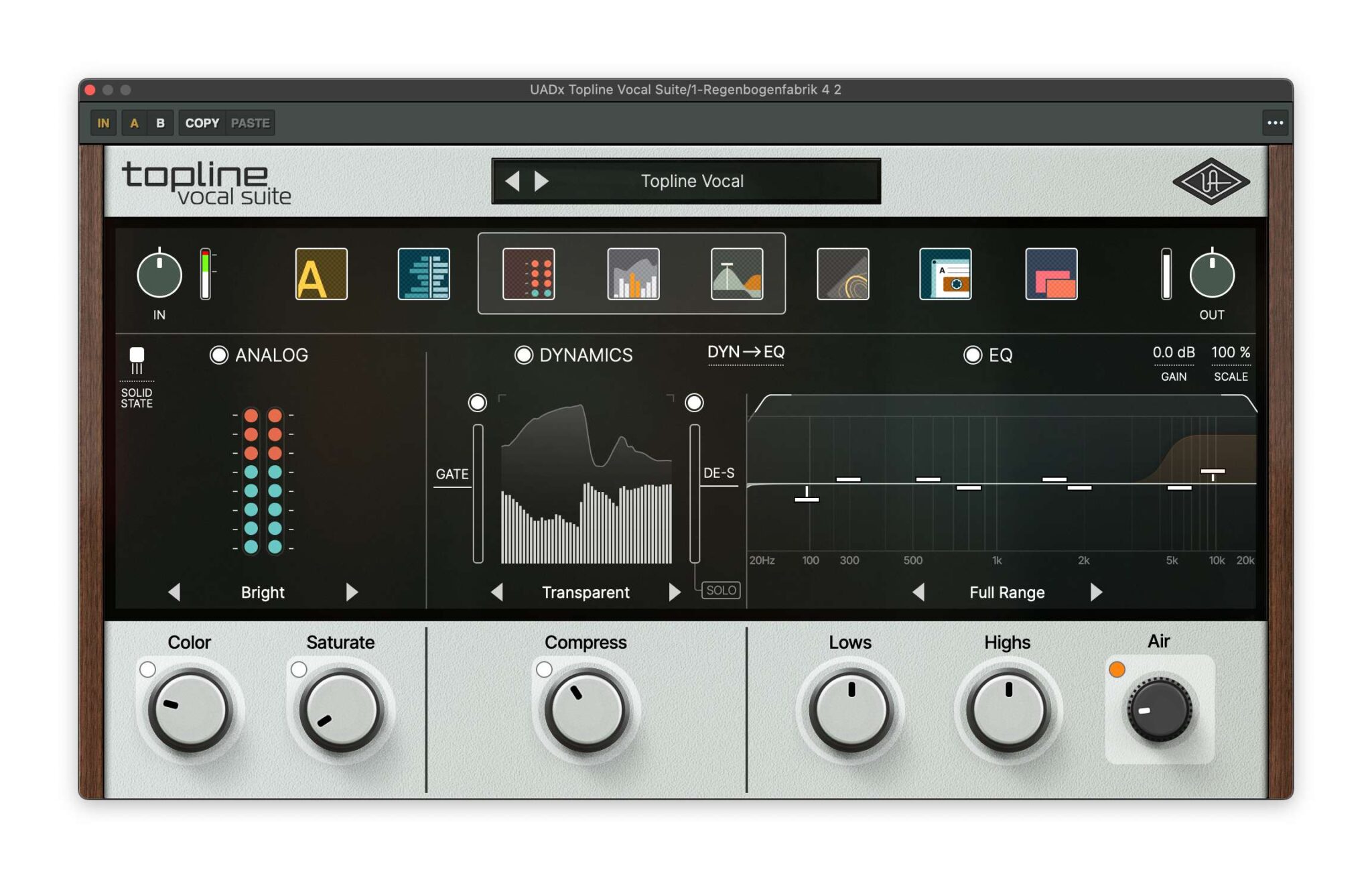 The best of Universal Audio's native plug-ins, in Spark or standalone ...
