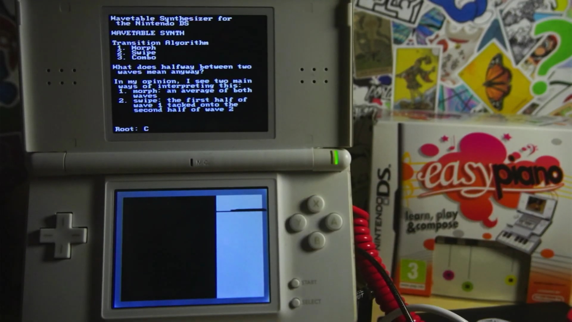 A little-known Nintendo DS piano peripheral meets homebrew sound - CDM ...