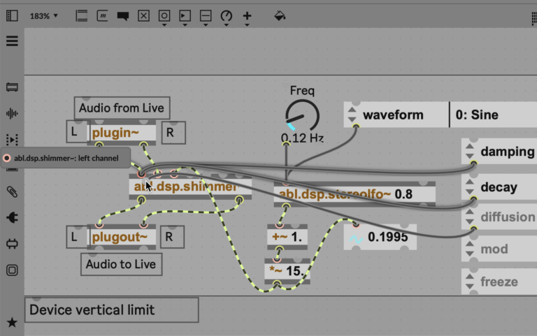 Guide: Get started patching in Max for Live with abl Objects - CDM ...