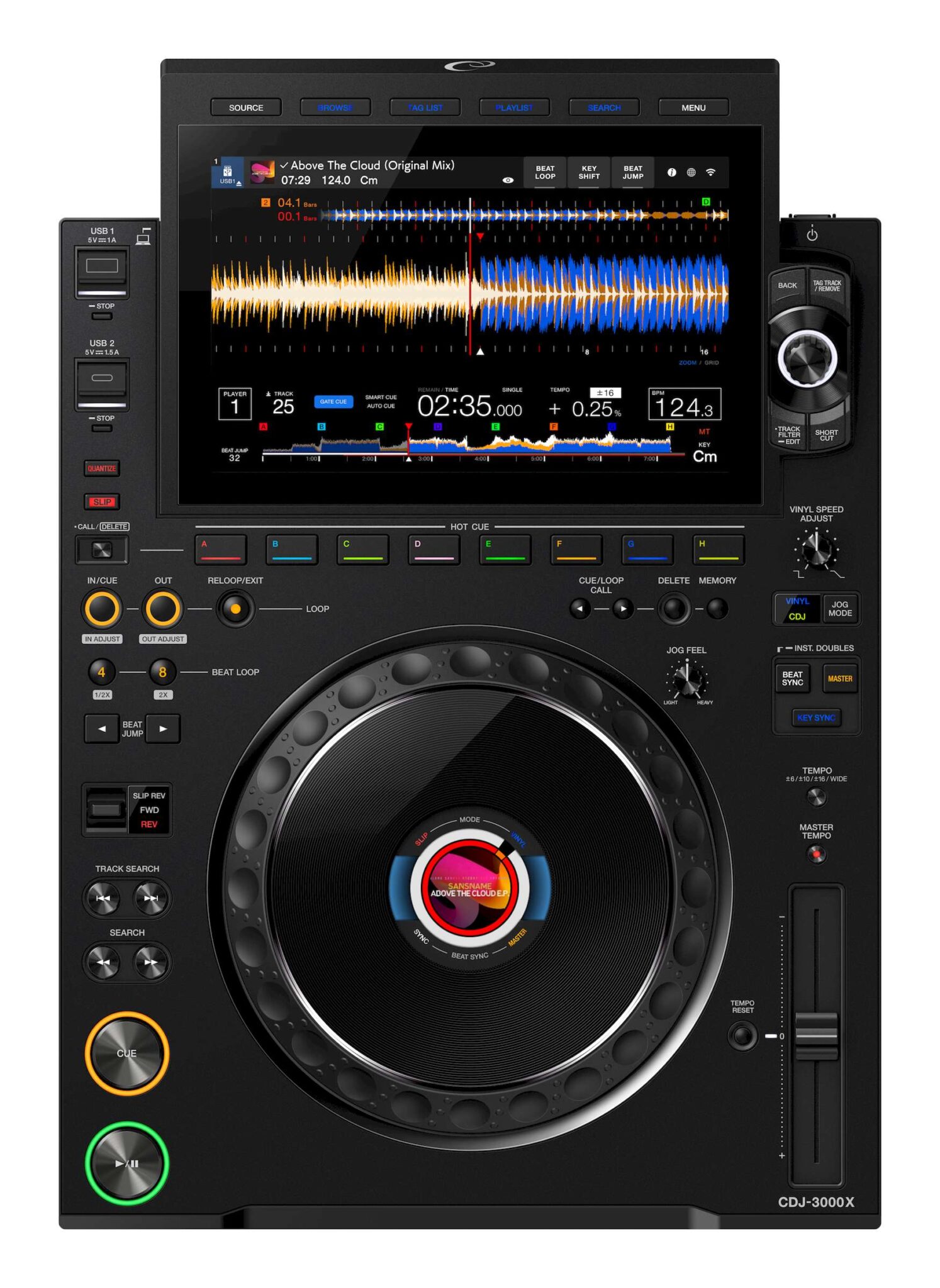 CDJ-3000X: first CDJ to go online; expanded usability, sound quality ...