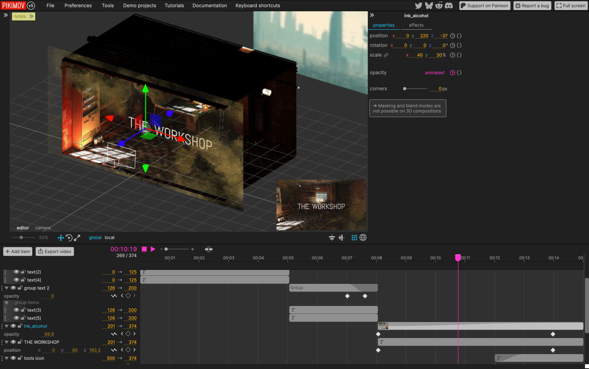 Pikimov, free Web visual tool, now has a classic editor for video ...