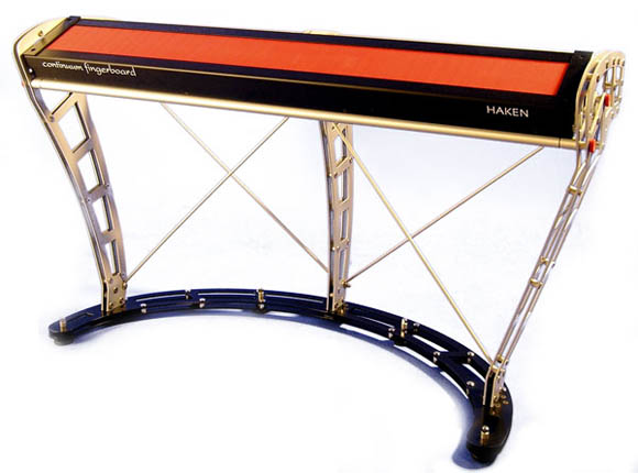 Haken Continuum Fingerboard, Alternative Music Controller, in Action ...