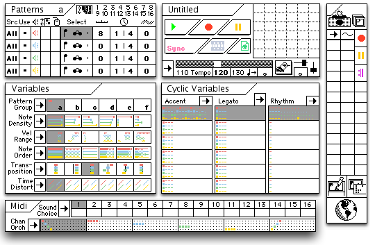 M Interactive Composer: Retro Software, Now Intel Mac Native, Core MIDI ...