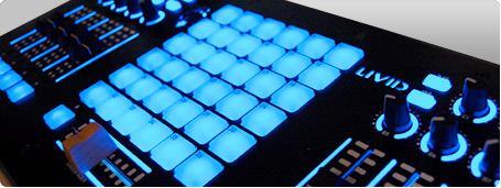 Livid Ohm Controller: Buttons, Crossfader, Faders for Visualists ...